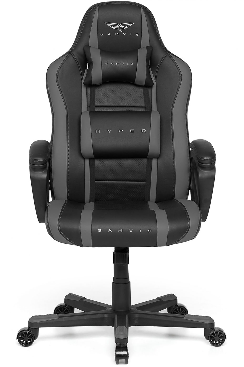 Gamvis HYPER Gaming Chair - Black/Gray - Gamvis Gaming Chairs
